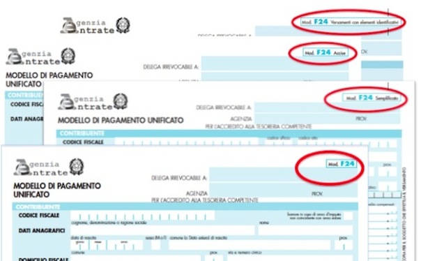 Fisco Modello F24 Ordinario Semplificato Accise Elide Quale Fisco Modello F24 Ordinario Semplificato Accise Elide Quale