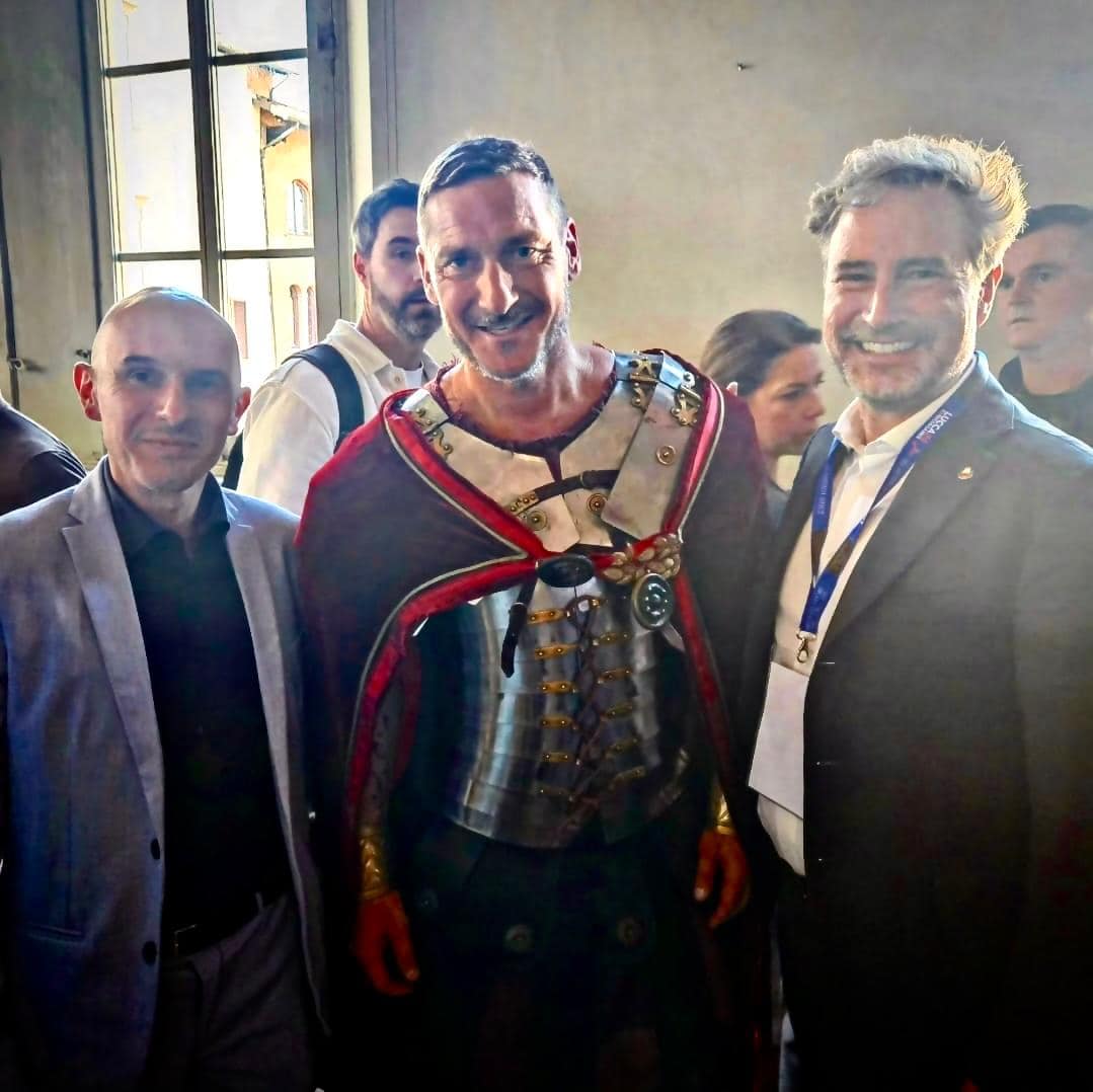 Lucca Comics & Games: Francesco Totti "gladiatore" per un giorno ...